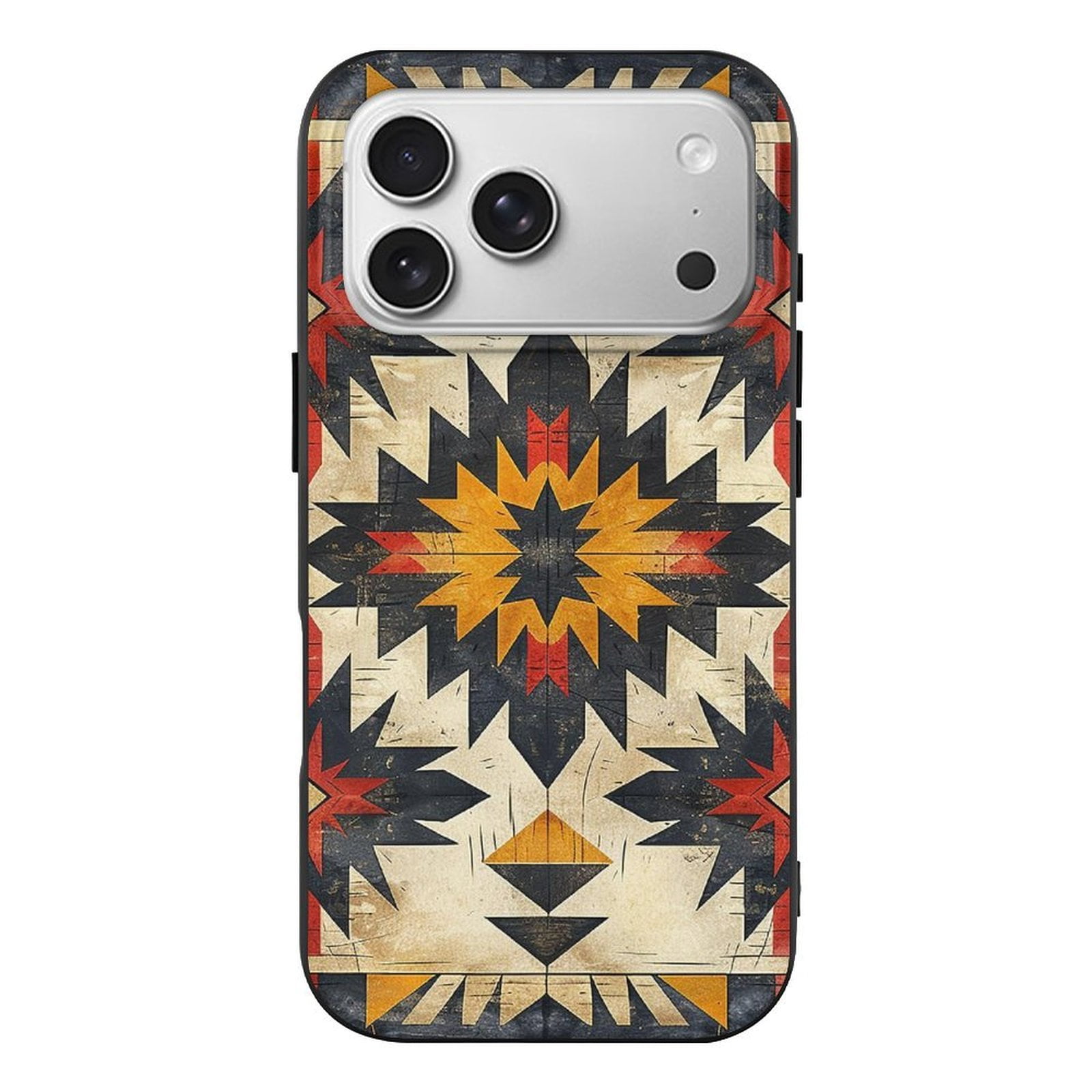 Ethnic Aztec Native Southwest American Vintage Black TPU Case for ...
