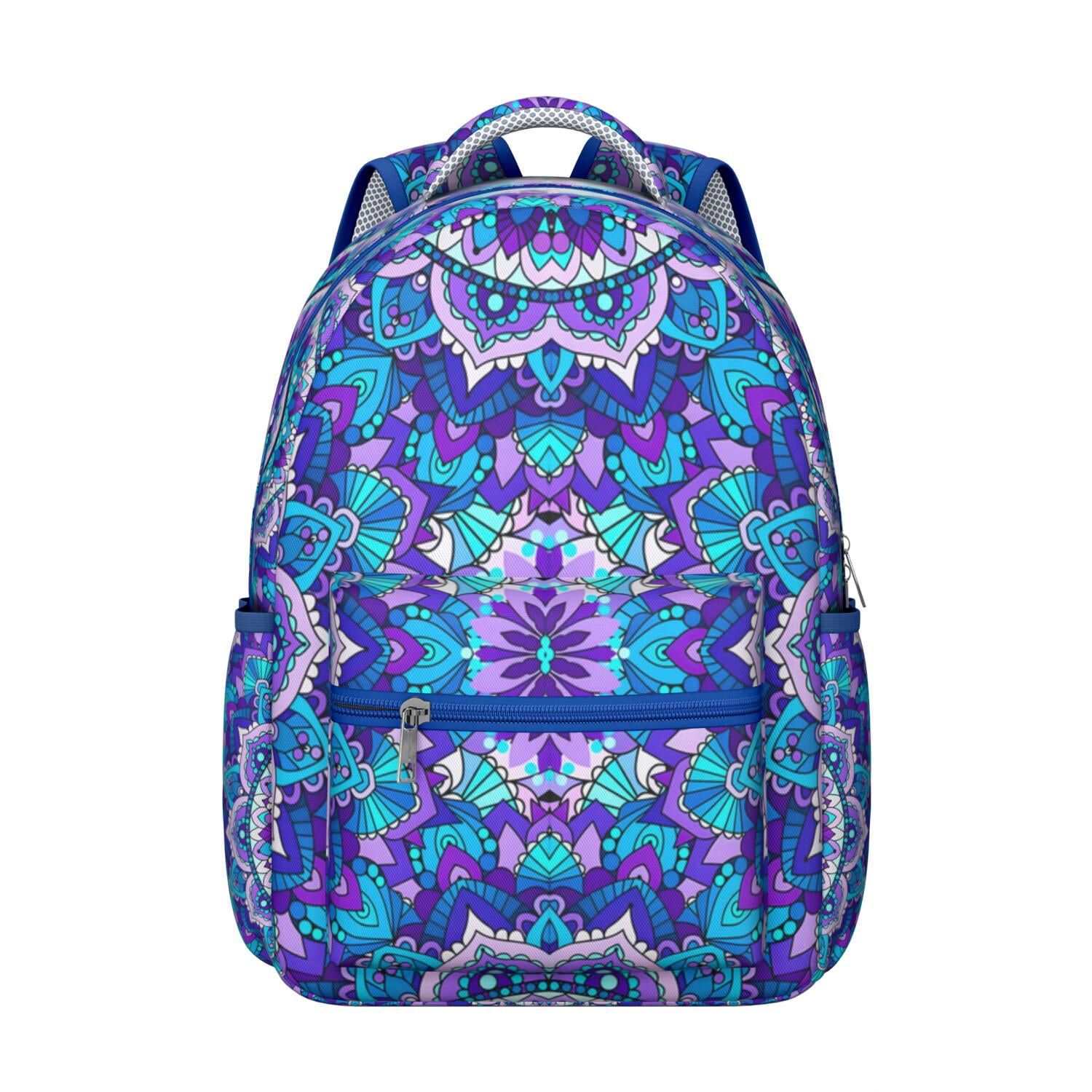 Ethnic Boho School Backpack, Waterproof Material, Tribal Prints, Roomy ...