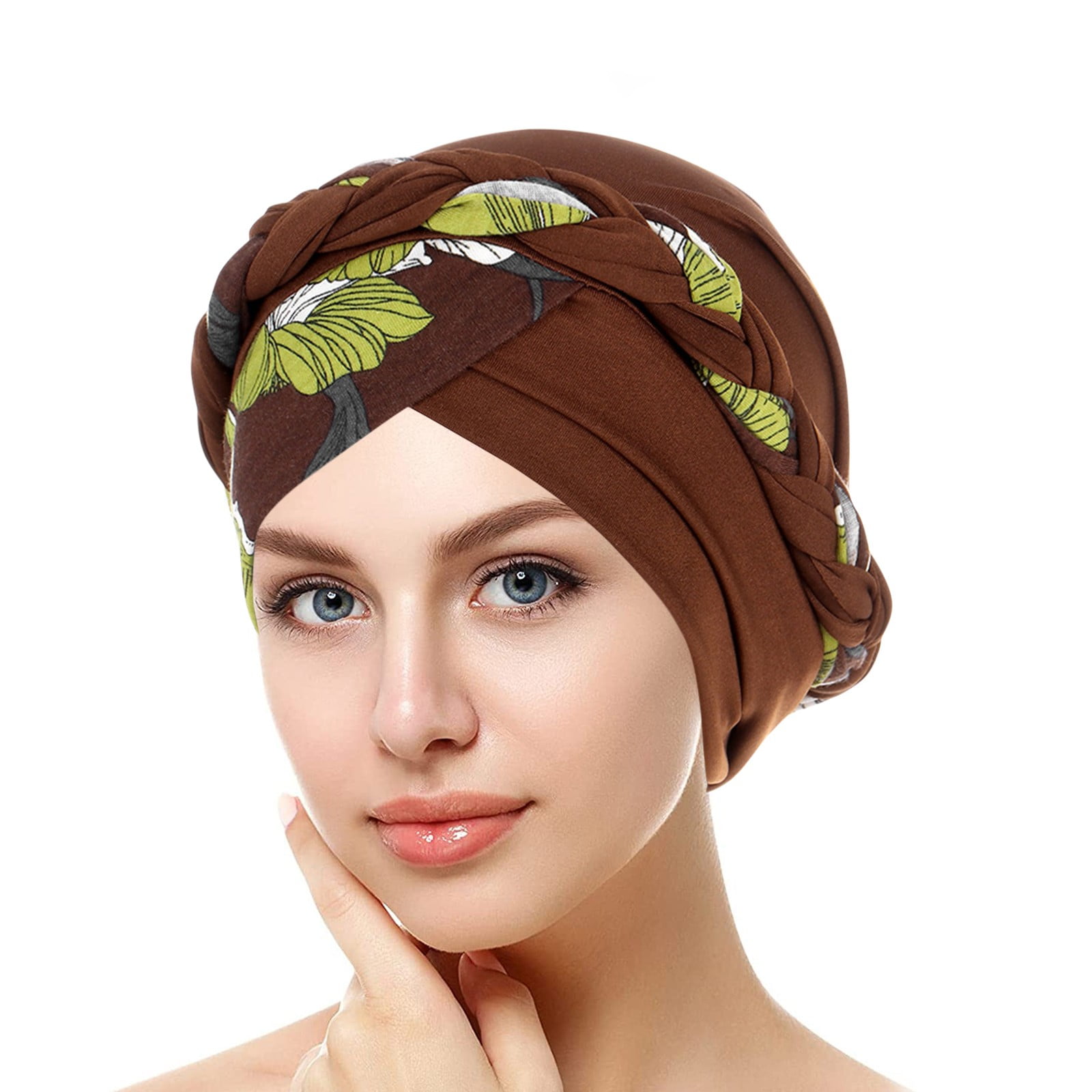 Ethnic Hat Headwear Cover Cap Head Pre-Tied Wrap Hair Braid Caps ...