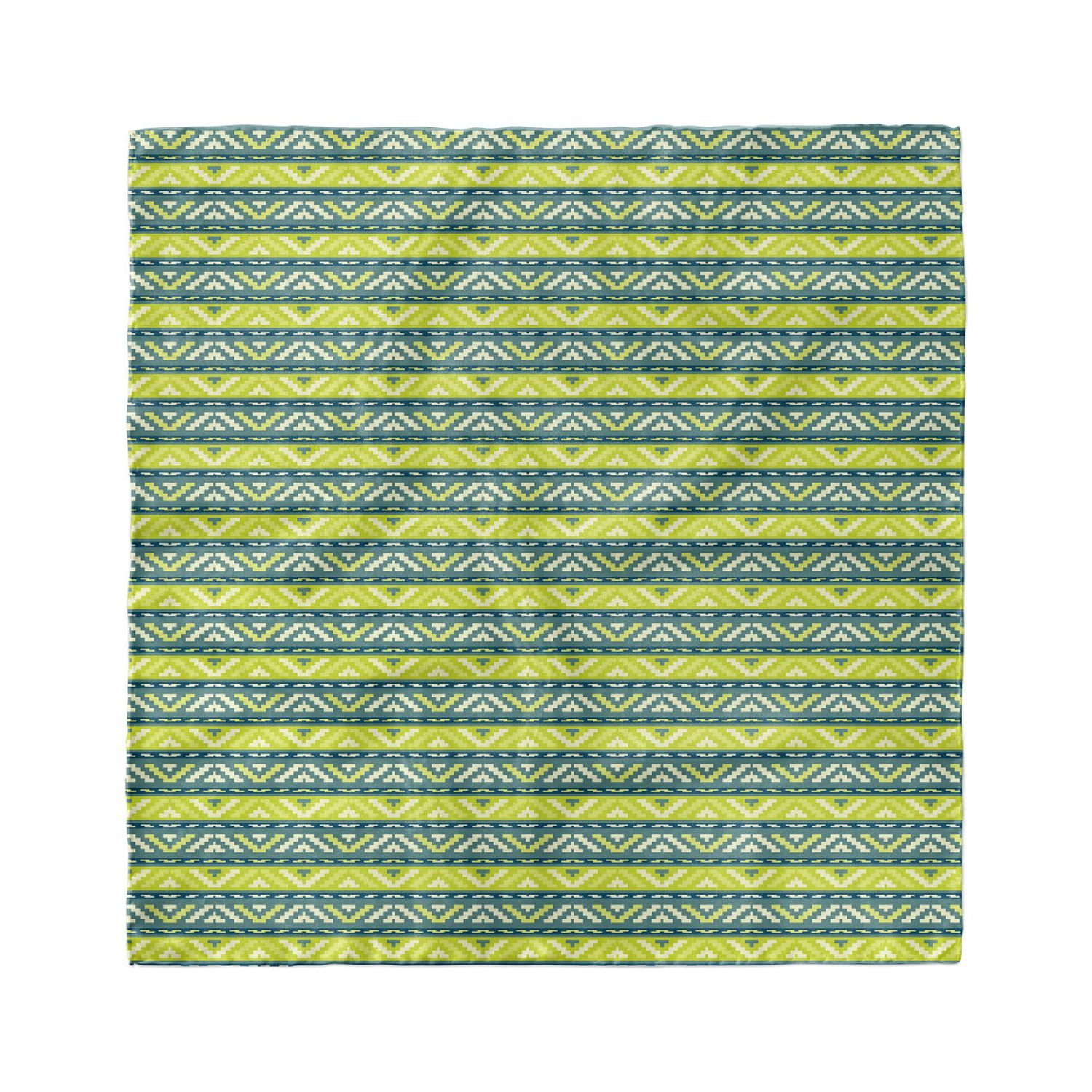 Ethnic Head Scarf, Abstract Folk Pattern, Head Wrap, 3 Sizes, by ...