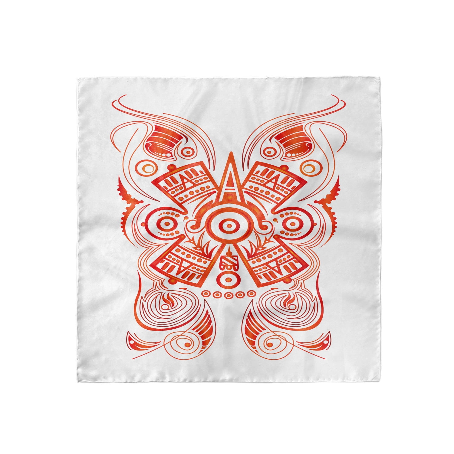 Ethnic Head Scarf, Mayan Aztec Symbolic Pattern, Head Wrap, 3 Sizes, by ...