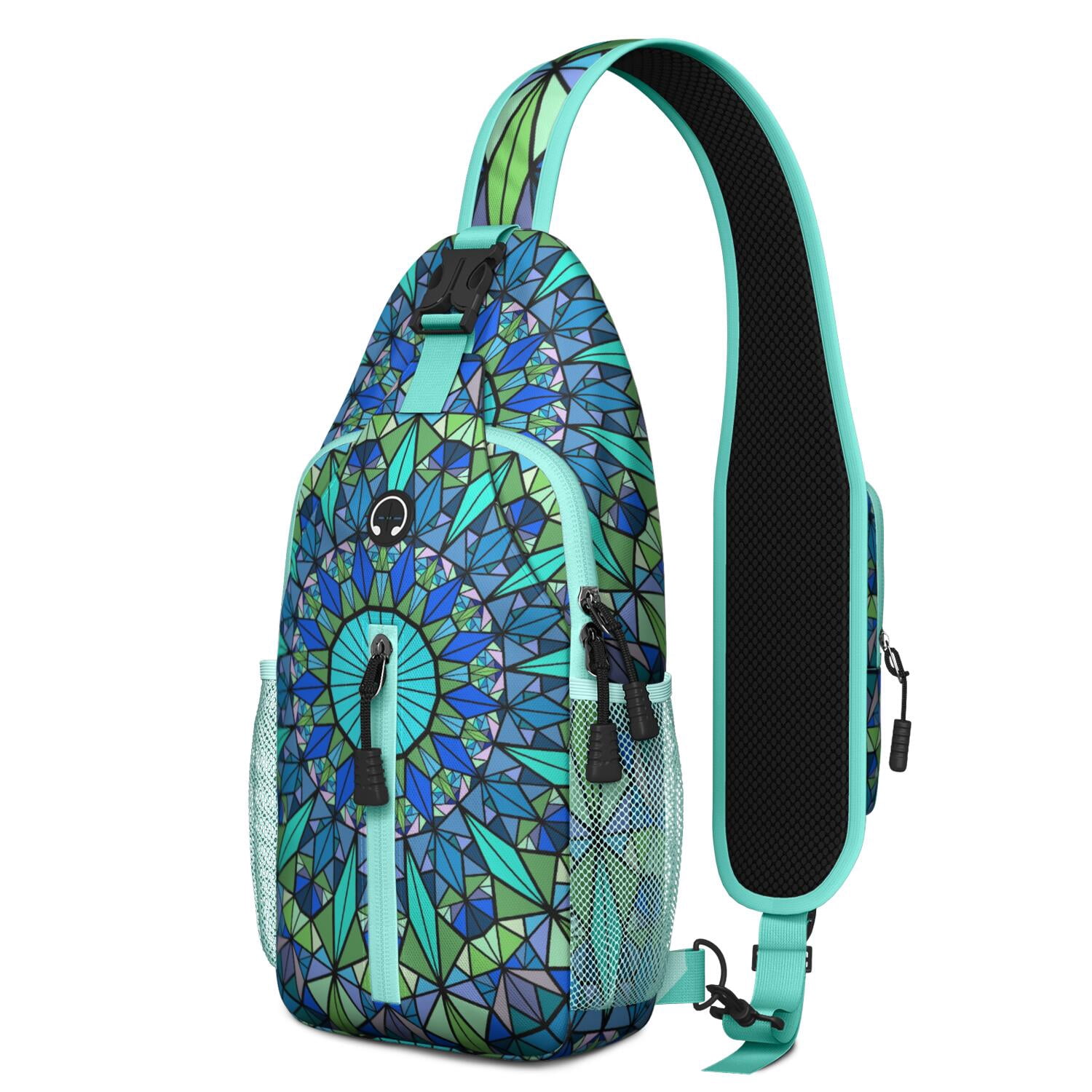Ethnic Mandala Crossbody Bag – Boho Traditional Tribal Folk Design ...