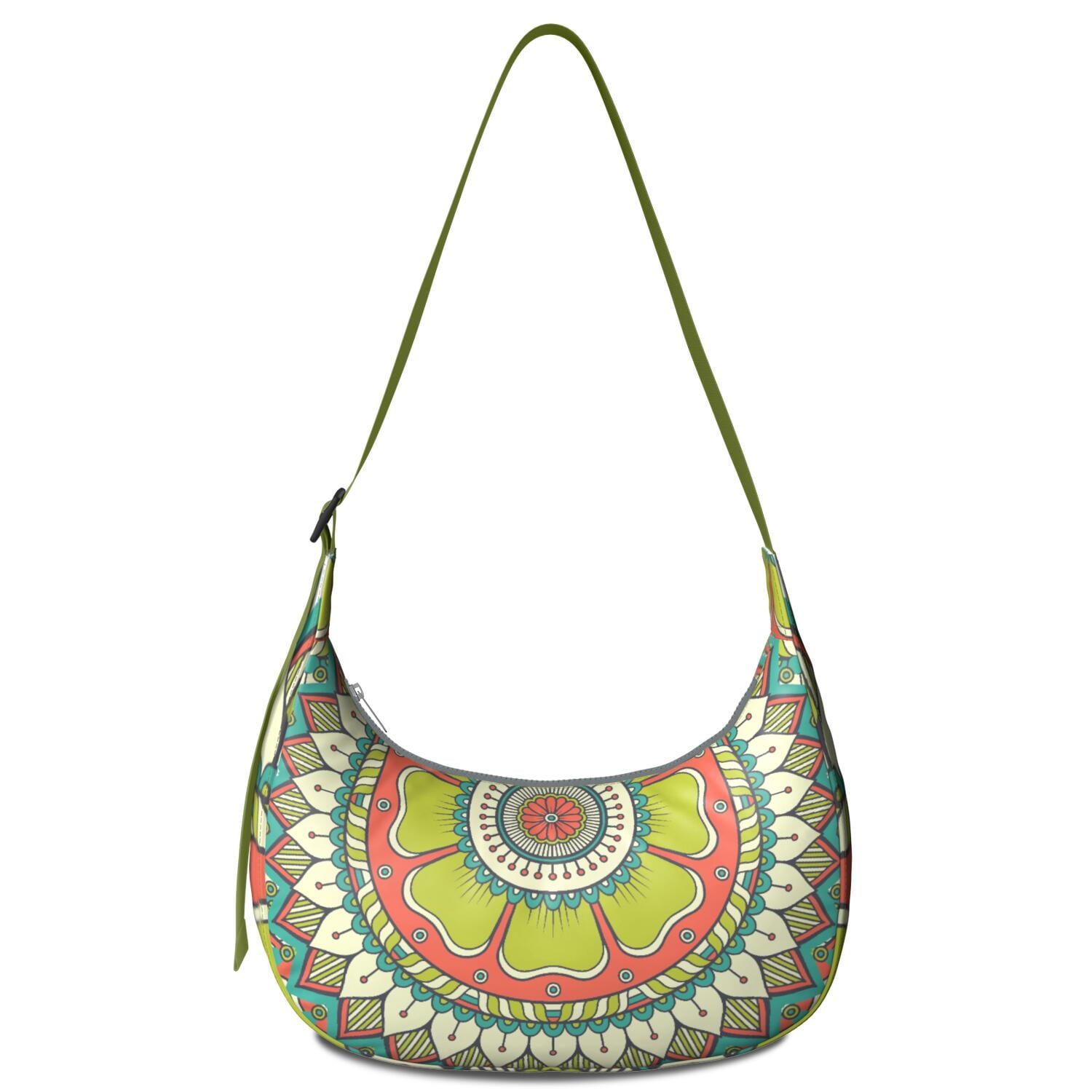 Ethnic Mandala Pattern Bag Tribal Boho Crossbody Purse for Women with ...