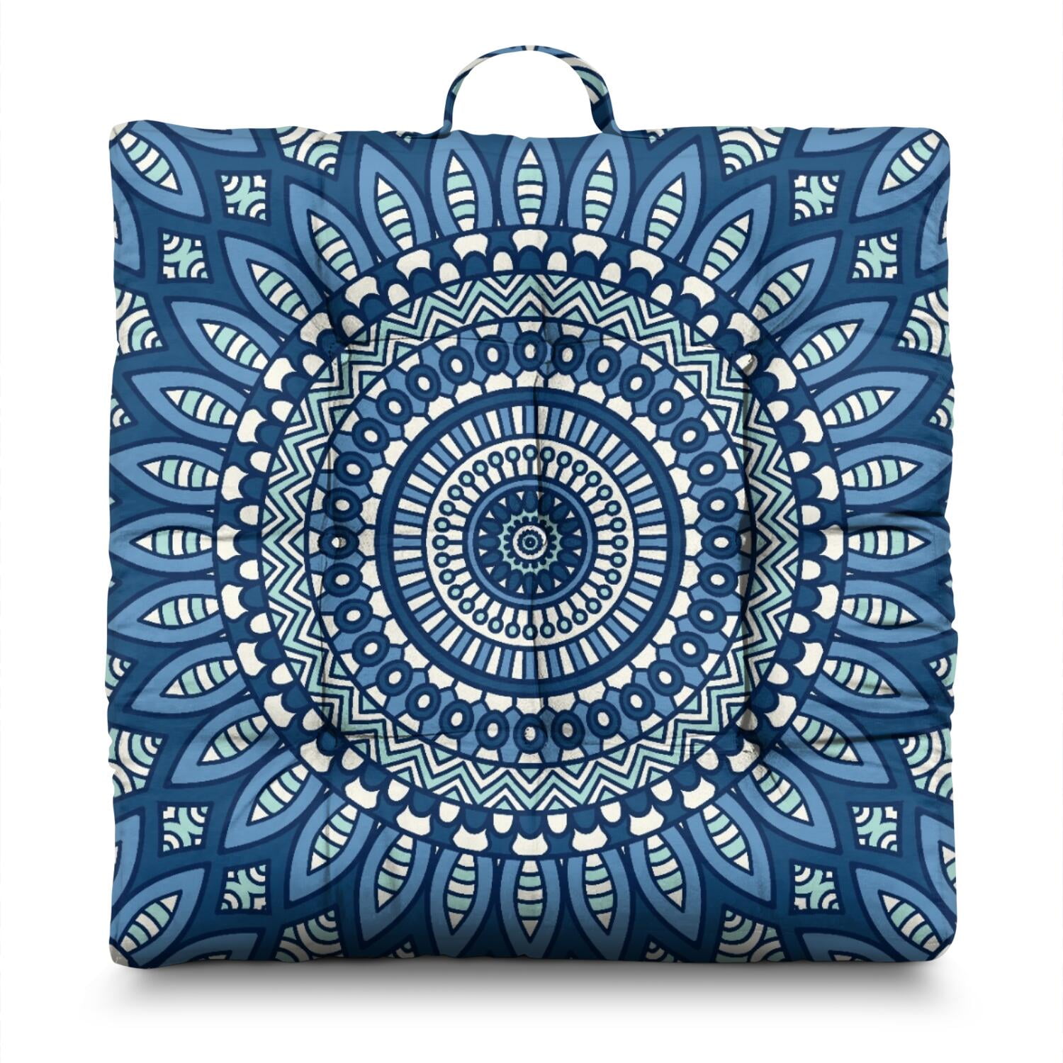 Ethnic Meditation Pillow – 22 Inch Extra Large Floor Cushion, Tribal ...