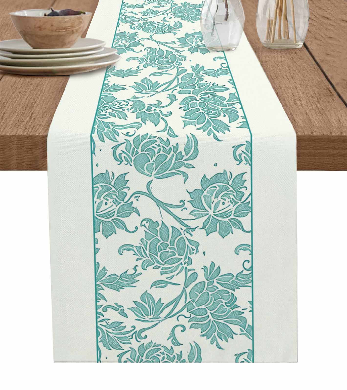 Ethnic Retro Pattern Table Runners Dresser Scarf Table r Wedding Dining ...