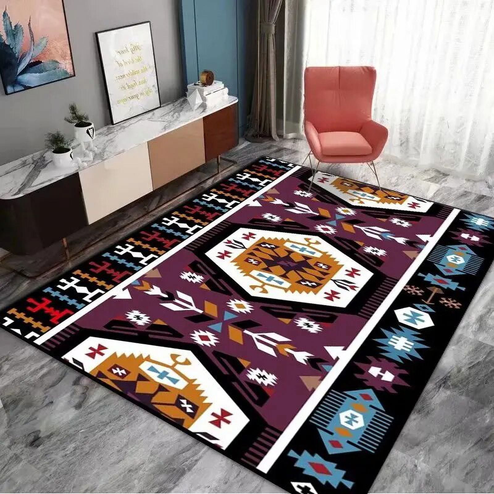 Ethnic Retro Style Carpet for Living Room Large Area 200x300 Decorative ...