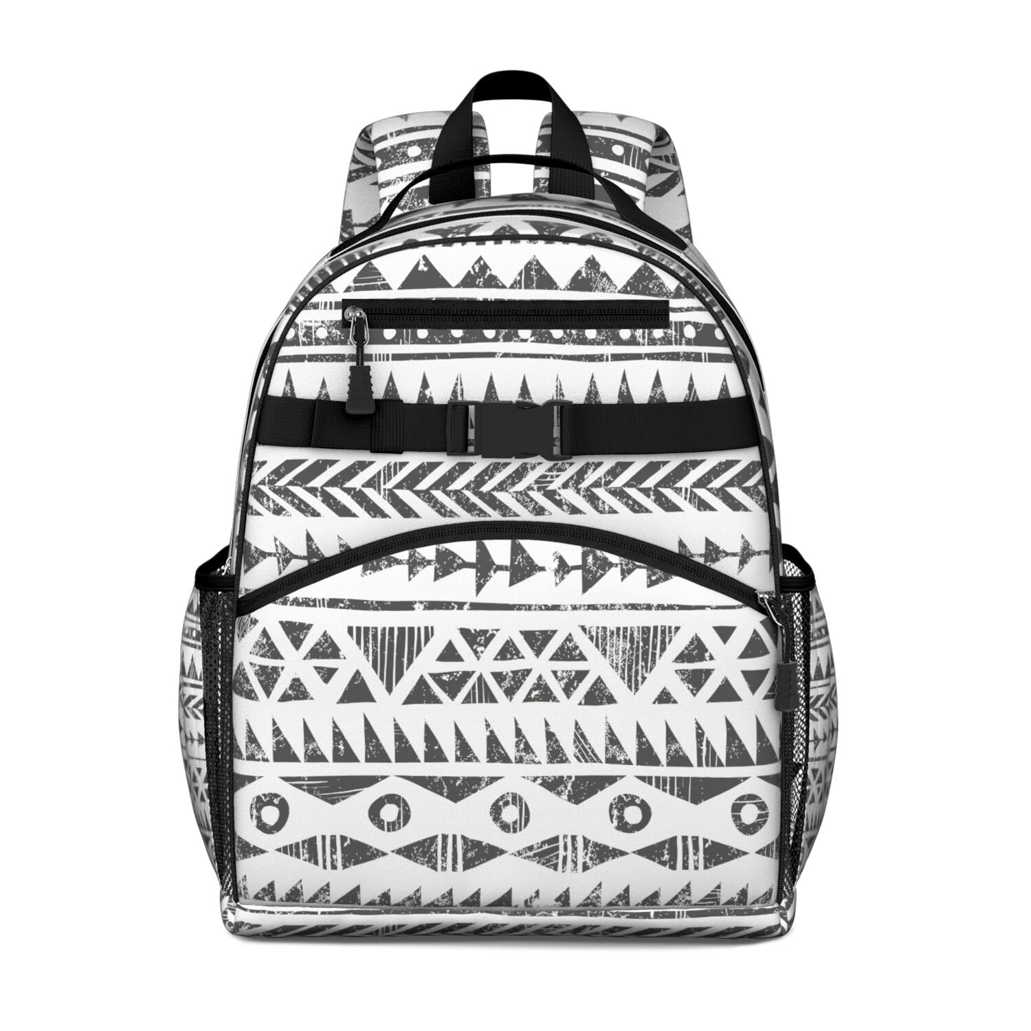 Ethnic Retro Tribal Travel Backpack - Spine-Protecting Ergonomic Straps ...