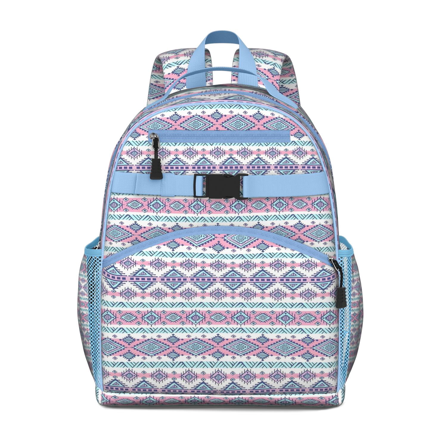 Ethnic Retro Tribal Travel Backpack - Spine-Protecting Ergonomic Straps ...