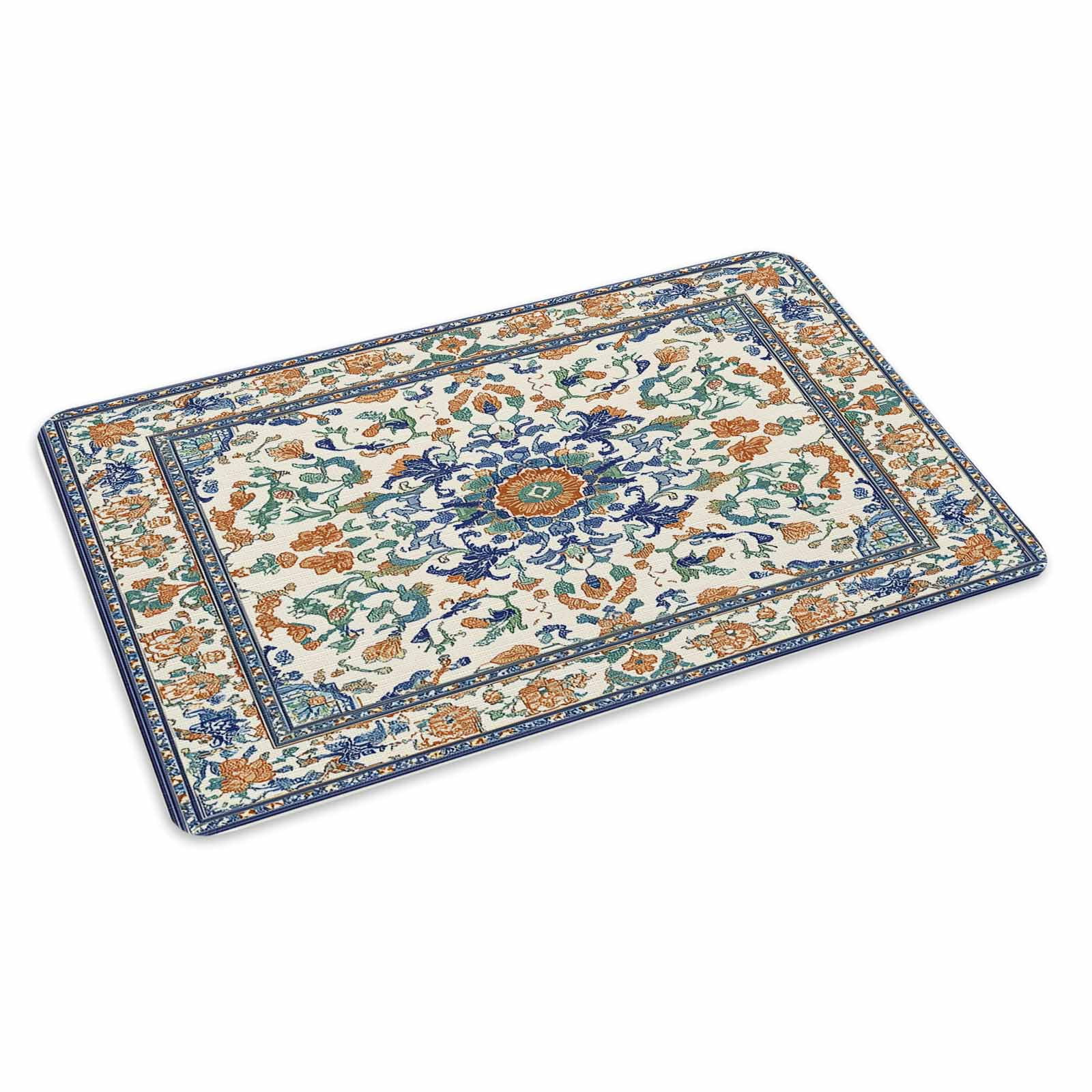 Ethnic Rustic Doormat Outdoor Entrance 16"x24", Boho Southwestern ...