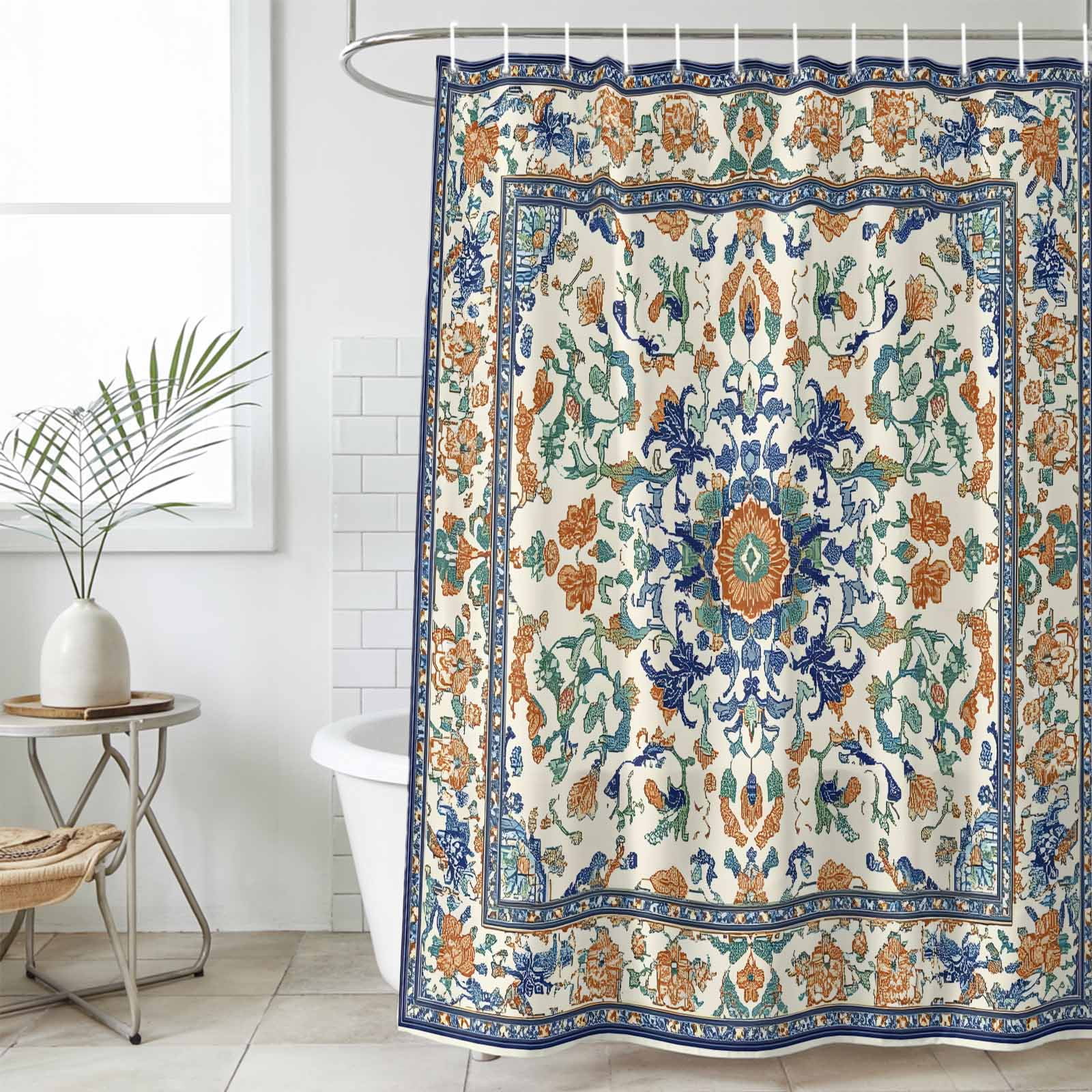 Ethnic Rustic Waterproof Fabric Shower Curtain,Boho Southwestern ...