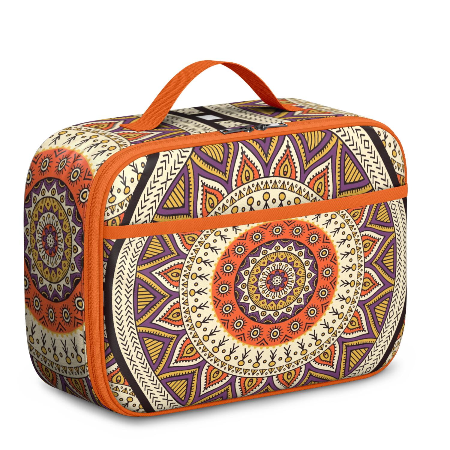 Ethnic Tribal Lunch Box Boho Design 8-Hour Cold Leakproof Interior for ...