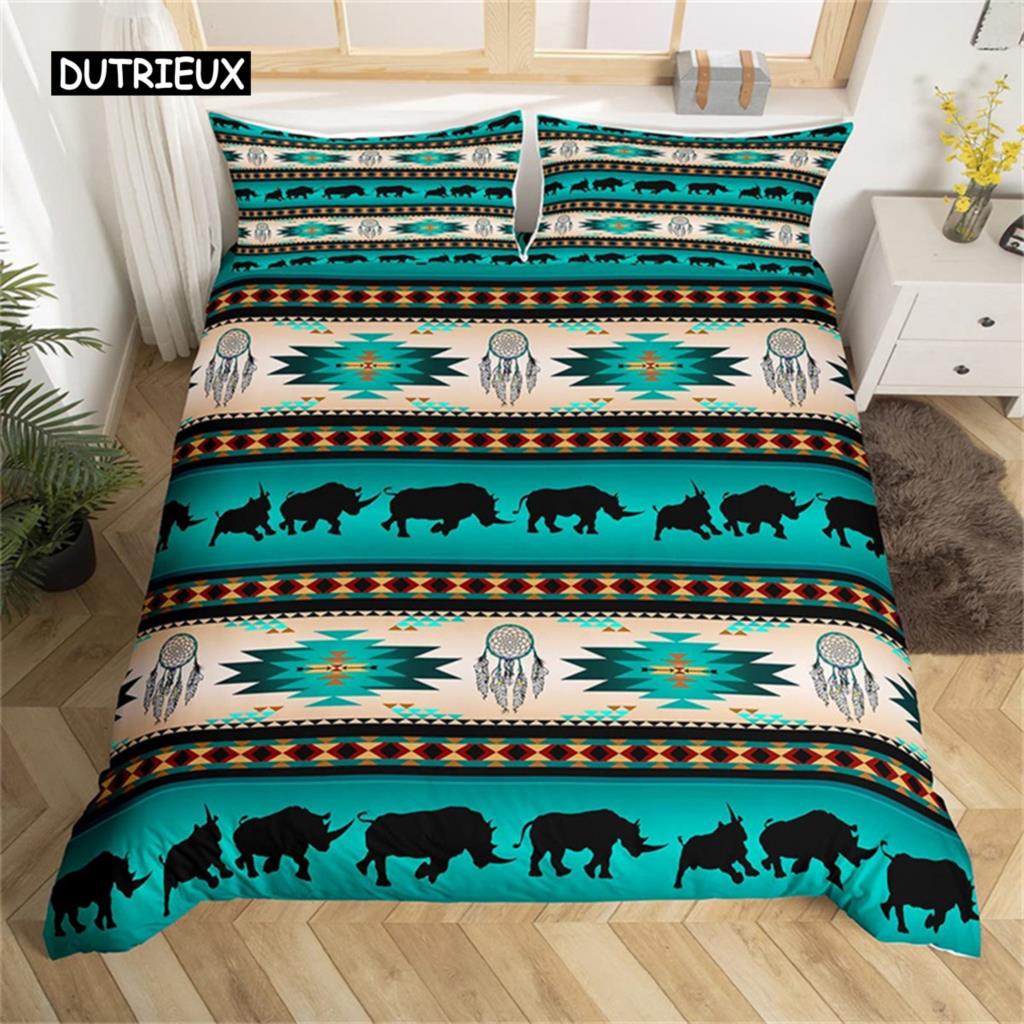 Ethnic Tribal Tropical Deser Wild Animals King Feather Bohemian ...