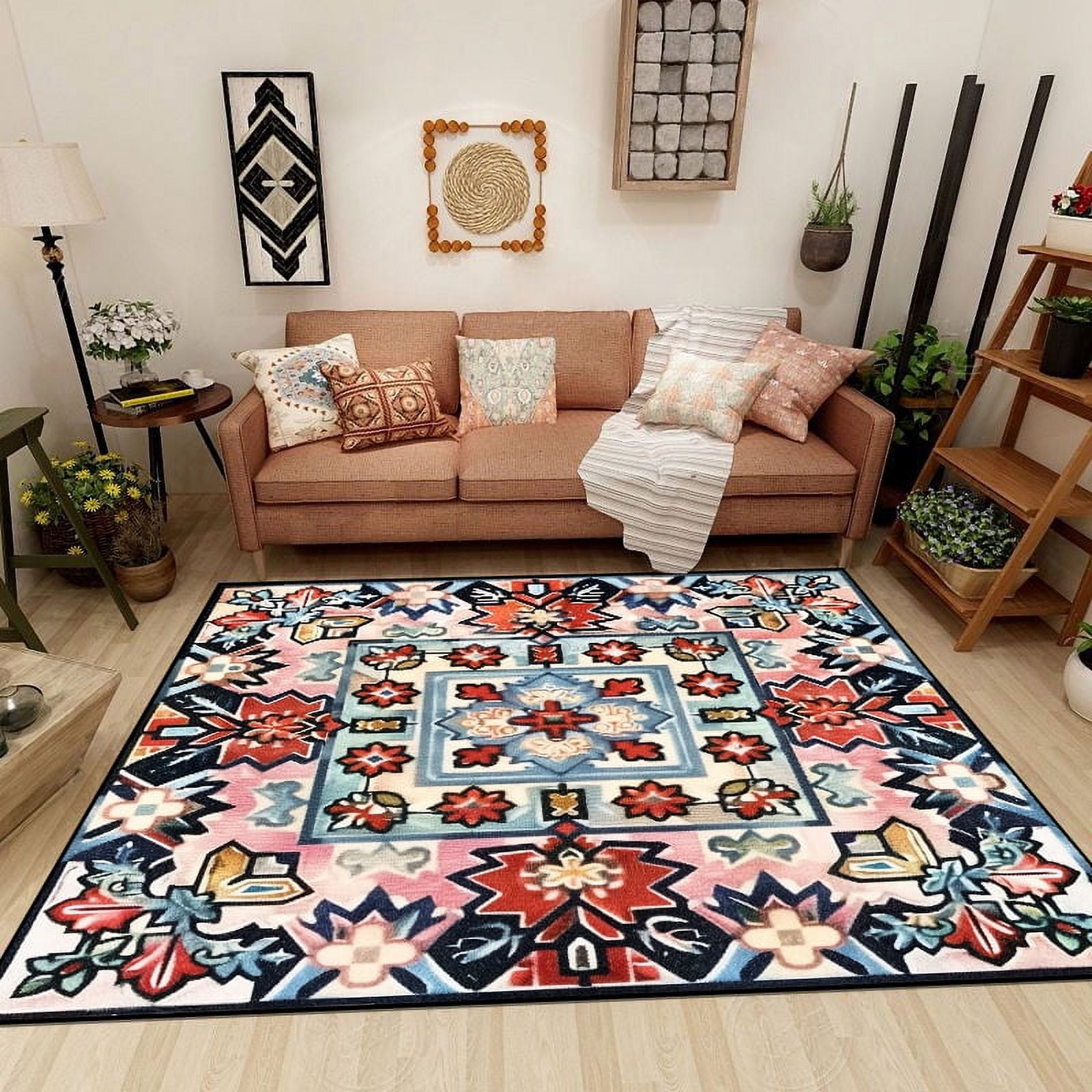 Ethnic Vintage Persia Carpet Living Room ration Thickening Rugs for ...