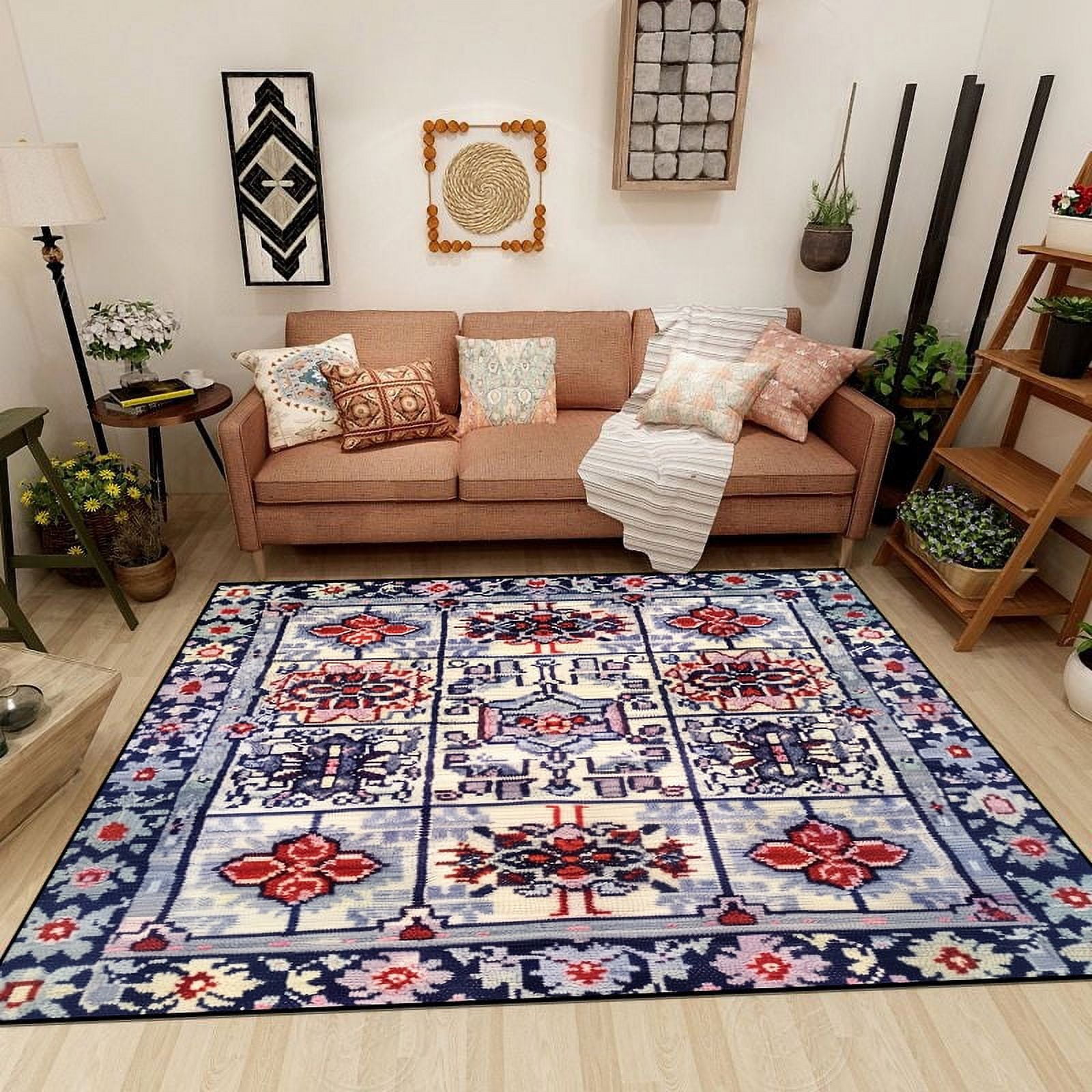 Ethnic Vintage Persia Carpet Living Room ration Thickening Rugs for ...