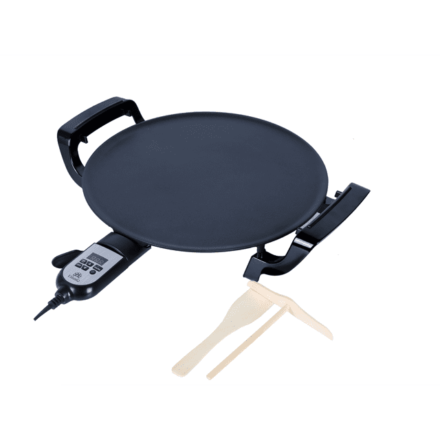 Ethniq 16" Electric Griddle for Ethiopian Injera Crepe, Lefse, Mogogo ...