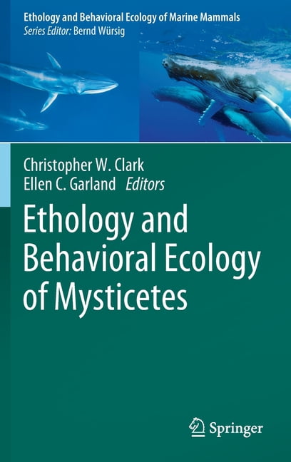 Ethology and Behavioral Ecology of Marin Ethology and Behavioral ...