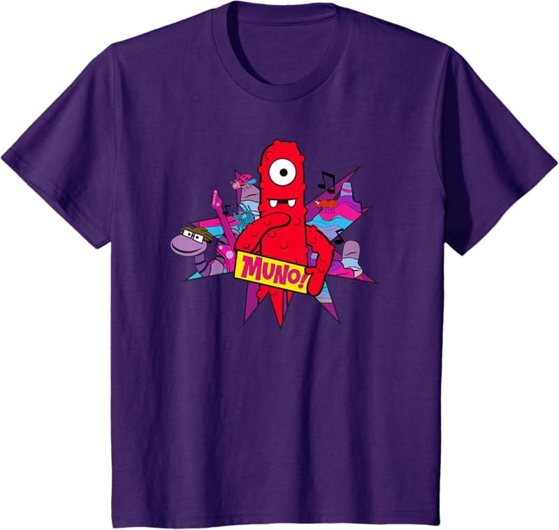 Ethyie GABBA Classic Pattern Muno 01 T-Shirt - Walmart.com