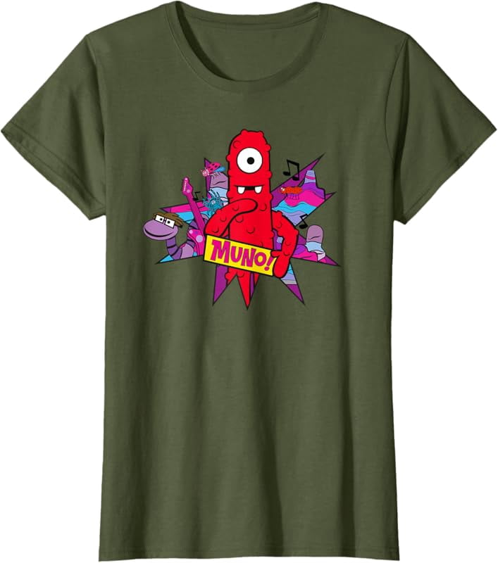 Ethyie GABBA Classic Pattern Muno 01 T-Shirt - Walmart.com
