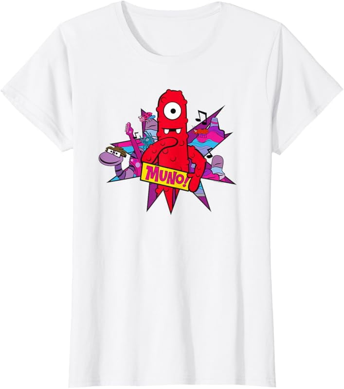 Ethyie GABBA Classic Pattern Muno 01 T-Shirt - Walmart.com