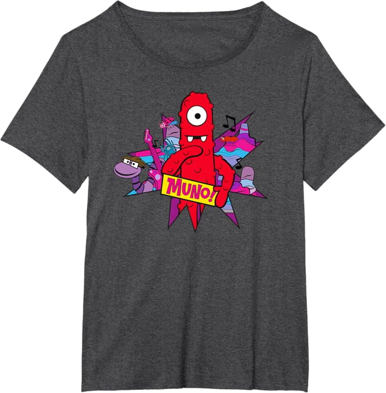 Ethyie GABBA Classic Pattern Muno 01 T-Shirt - Walmart.com