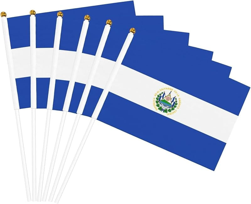 Ethyie Israel Flags on Stick 20 Pack, Small Handheld Israeli Flags ...