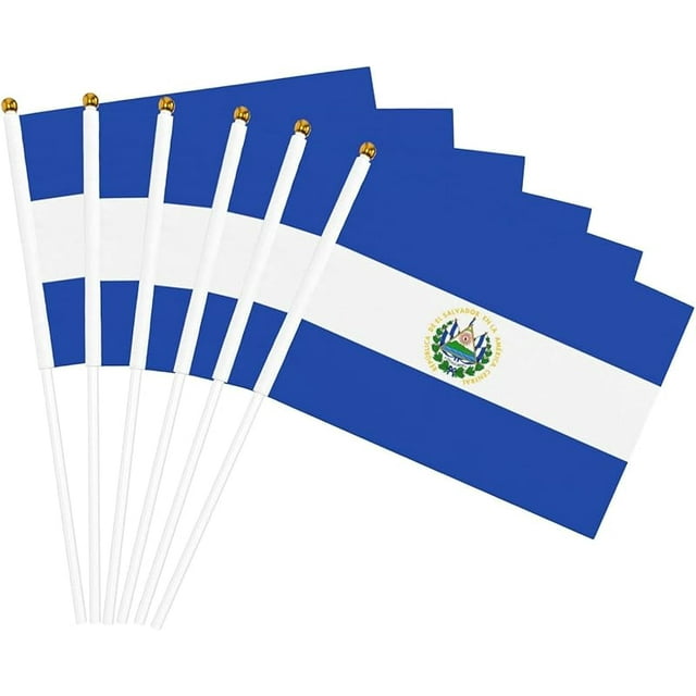 Ethyie Israel Flags on Stick 20 Pack, Small Handheld Israeli Flags ...