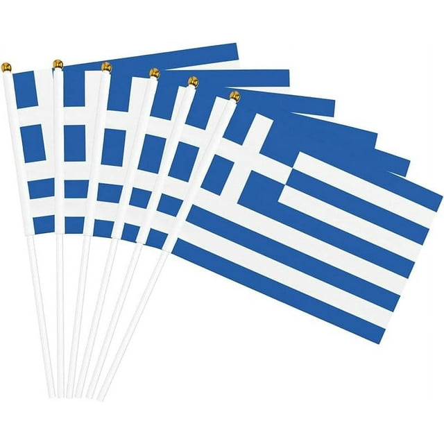Ethyie Israel Flags on Stick 20 Pack, Small Handheld Israeli Flags ...