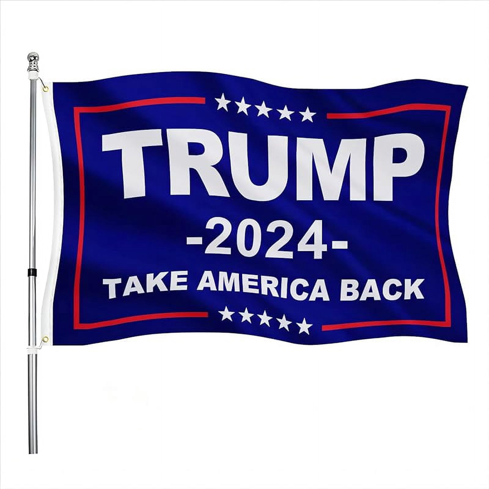 Ethyie Made In USA Trump 2024 Flag 3x5 Feet, Re-Elect The Rules Have ...