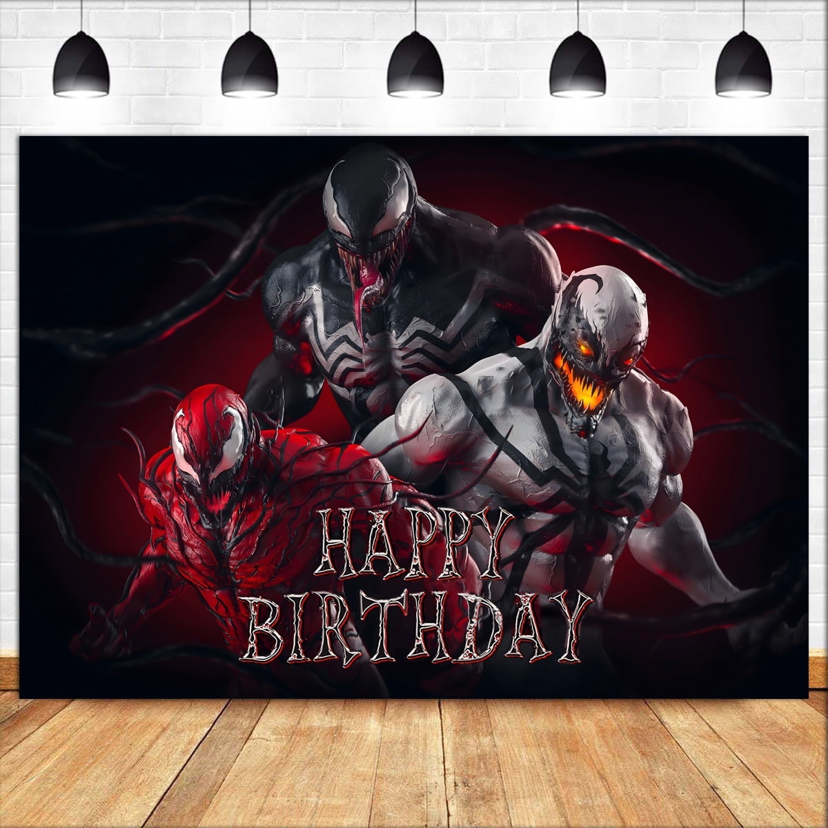 Ethyie Venom Themed Birthday Party Decoration - Birthday Party ...