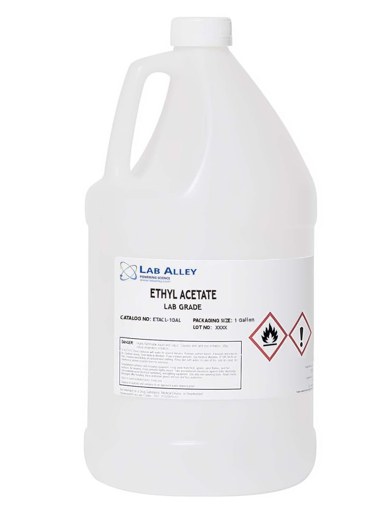 Ethyl Acetate Lab Grade 1GALCS - Walmart.com