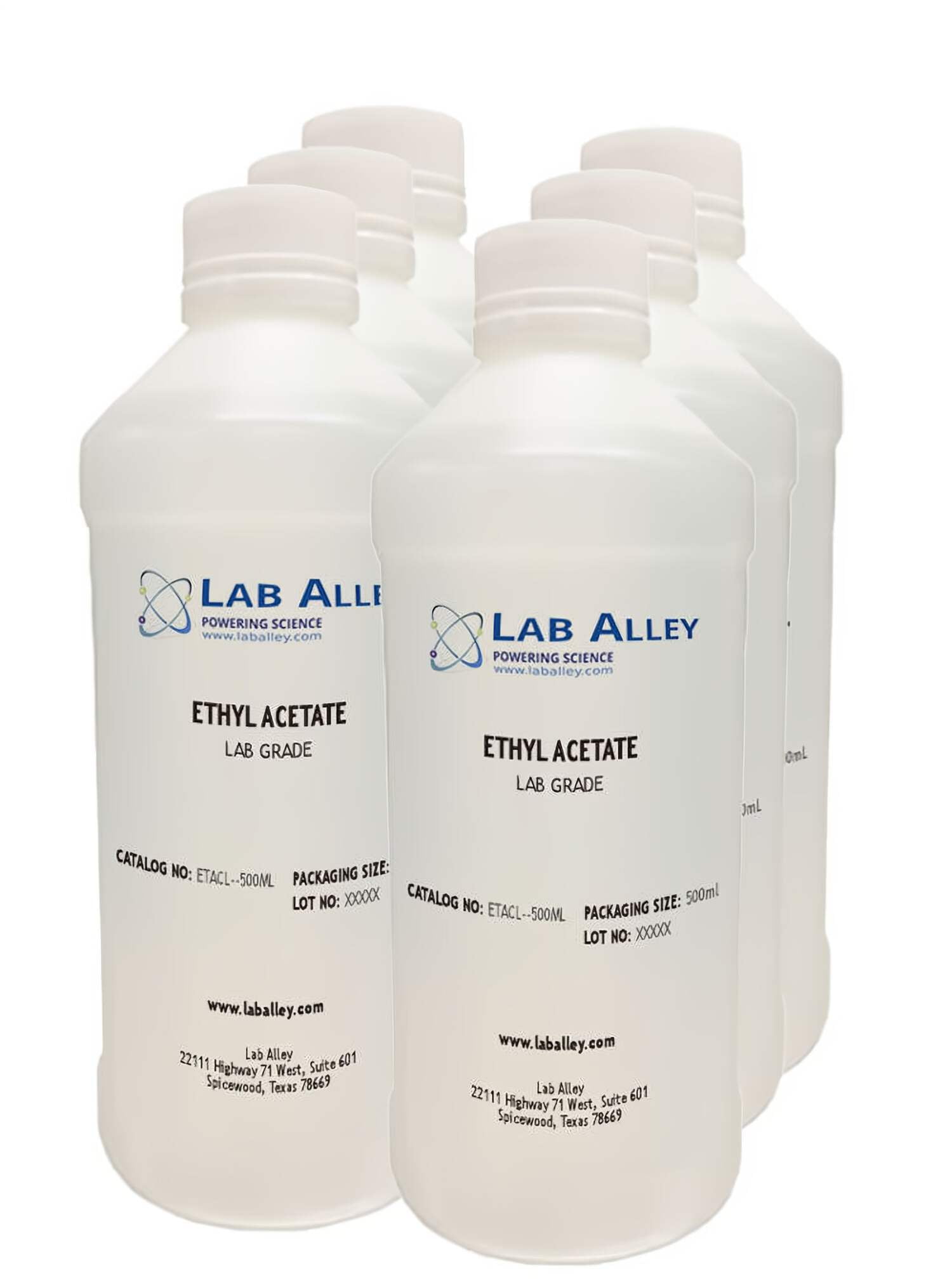 Ethyl Acetate Lab Grade 500MLCS - Walmart.com