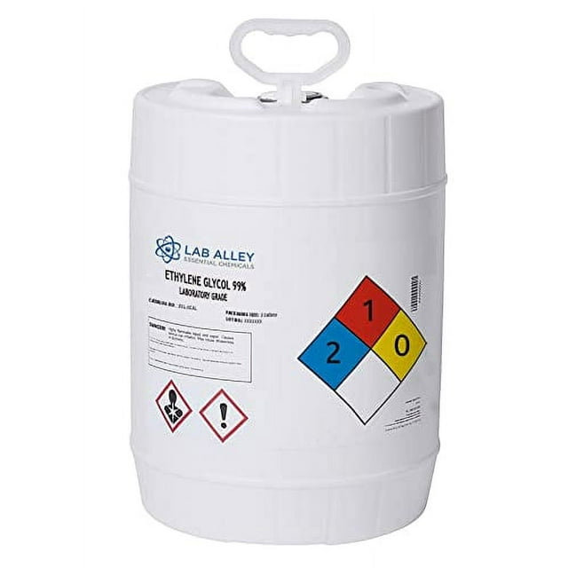 Ethylene Glycol, Lab Grade, Great for Antifreeze and Laboratory ...