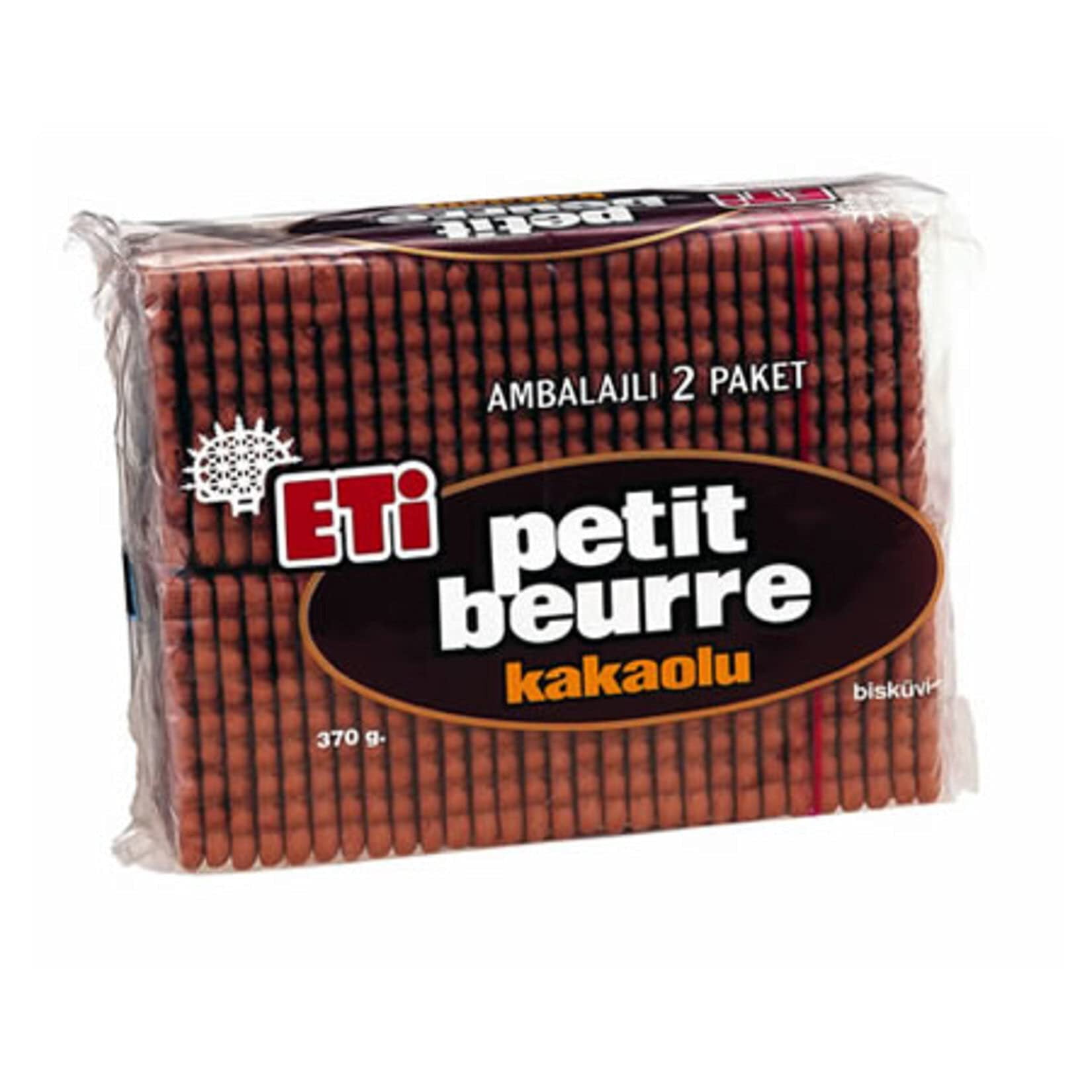 Eti Petit Beturre Tea Biscuits with Cocoa 370g (2 X 185g) - Walmart.com