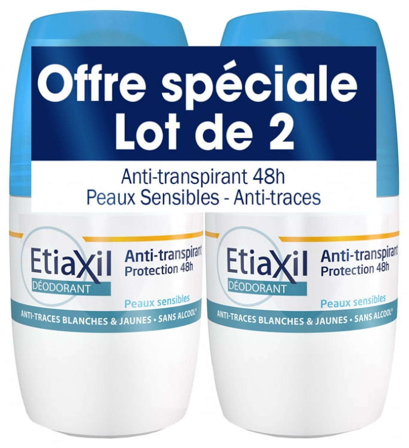 Etiaxil Anti-Perspirant Deodorant 48h Roll-on Sensitive Skin Anti ...