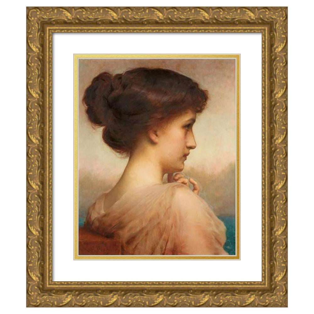 Etienne Adolphe Piot 20x24 Gold Ornate Framed and Double Matted Museum ...
