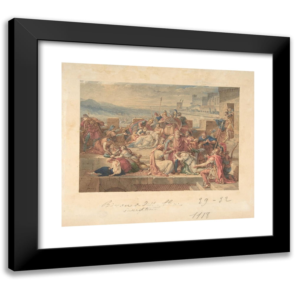 Etienne Barthélemy Garnier 17x15 Black Modern Framed Museum Art Print ...