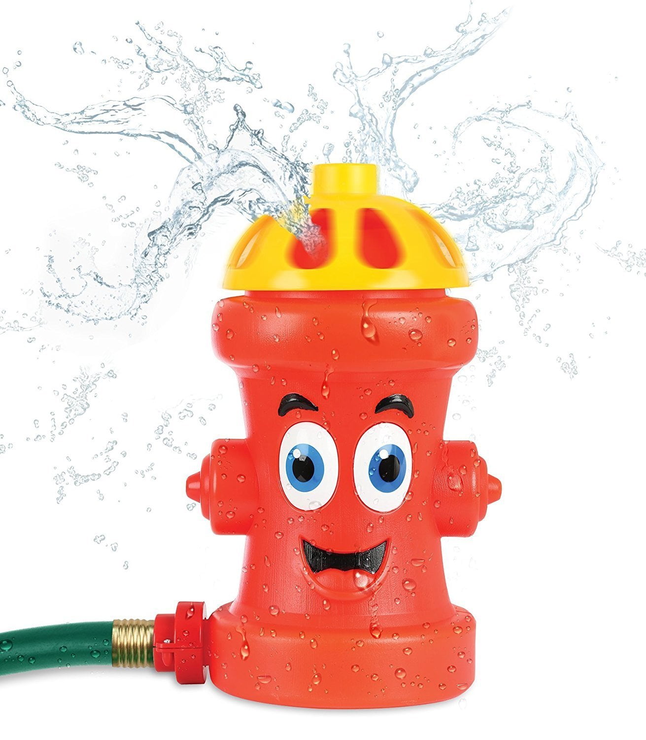 Etna Fire Hydrant Sprinkler Toy, Summer Outdoor Splash Toy for Lawn ...