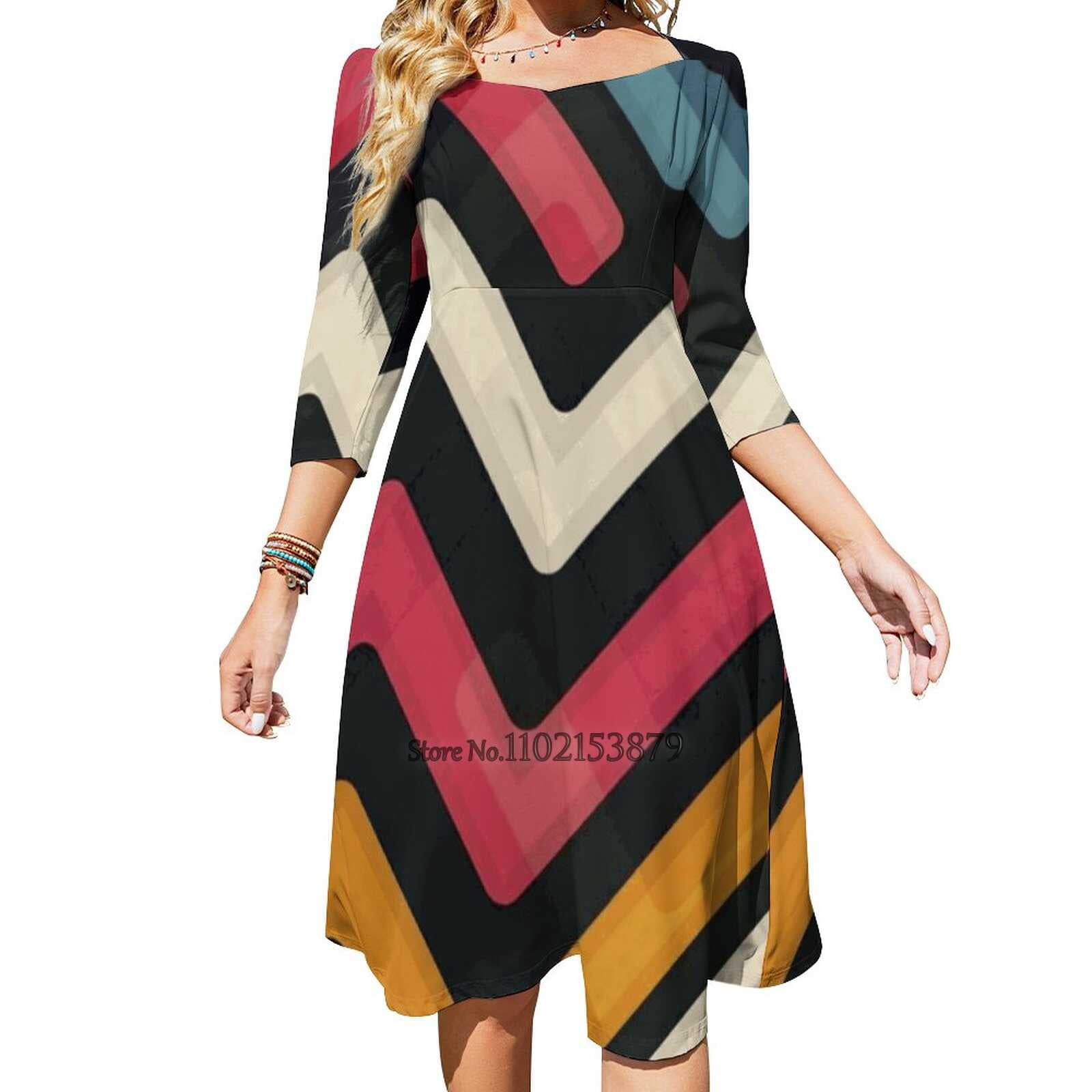 Etnic Back Lacing Backless Dress Square Neck New Plus Size Elegant ...