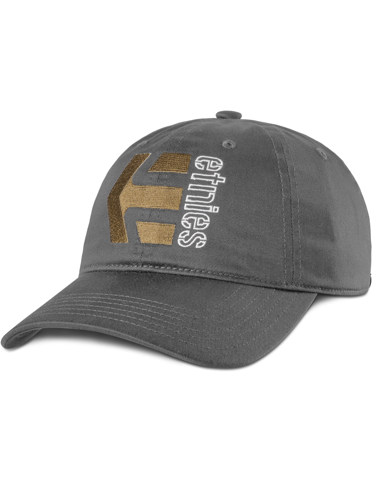 Etnies Mens Corp Combo Snapback Charcoal Hat - Walmart.com