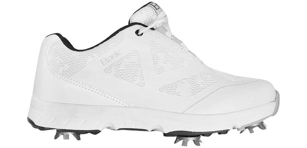 Etonic Athletic Cleats Waterproof Microfiber Leather Spiked Golf Shoes ...