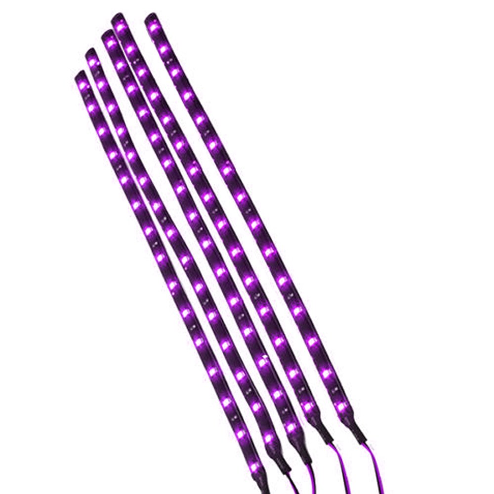 Etopars 5 X Purple DHF10 12V 15 Led 30cm Car Auto Vehicle Grille ...