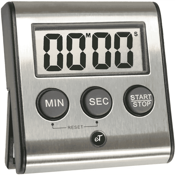 eTradewinds Digital Kitchen Timer, Model eT-23, Large Screen, Anti ...