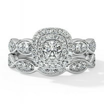 Eterna Jewel Women's 1.58 Ct Round Cut Minimal Engagement Band - Lab ...