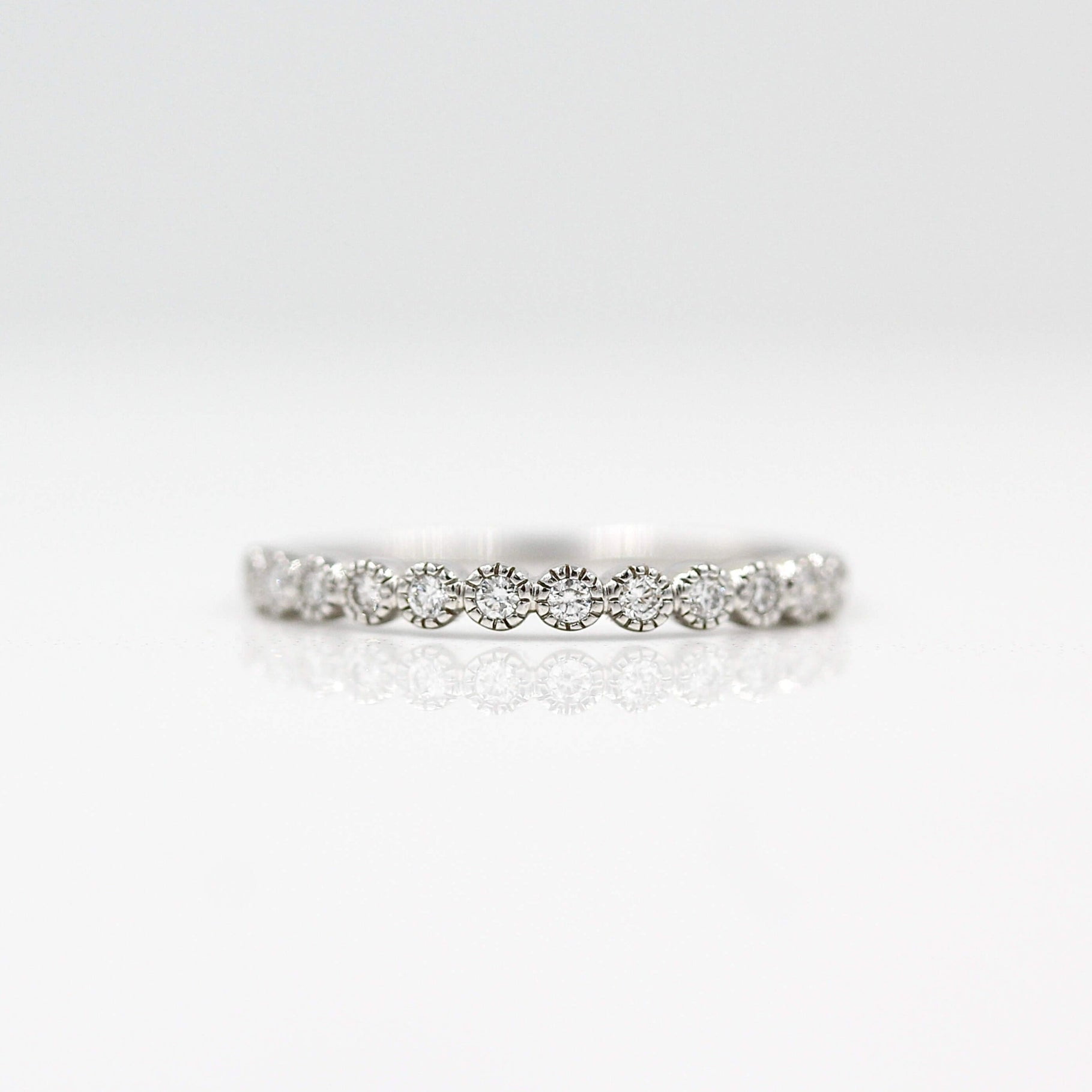 Eterna Jewel 1.58 Ct Lab Created Diamond Engagement Band - Radiant Cut ...