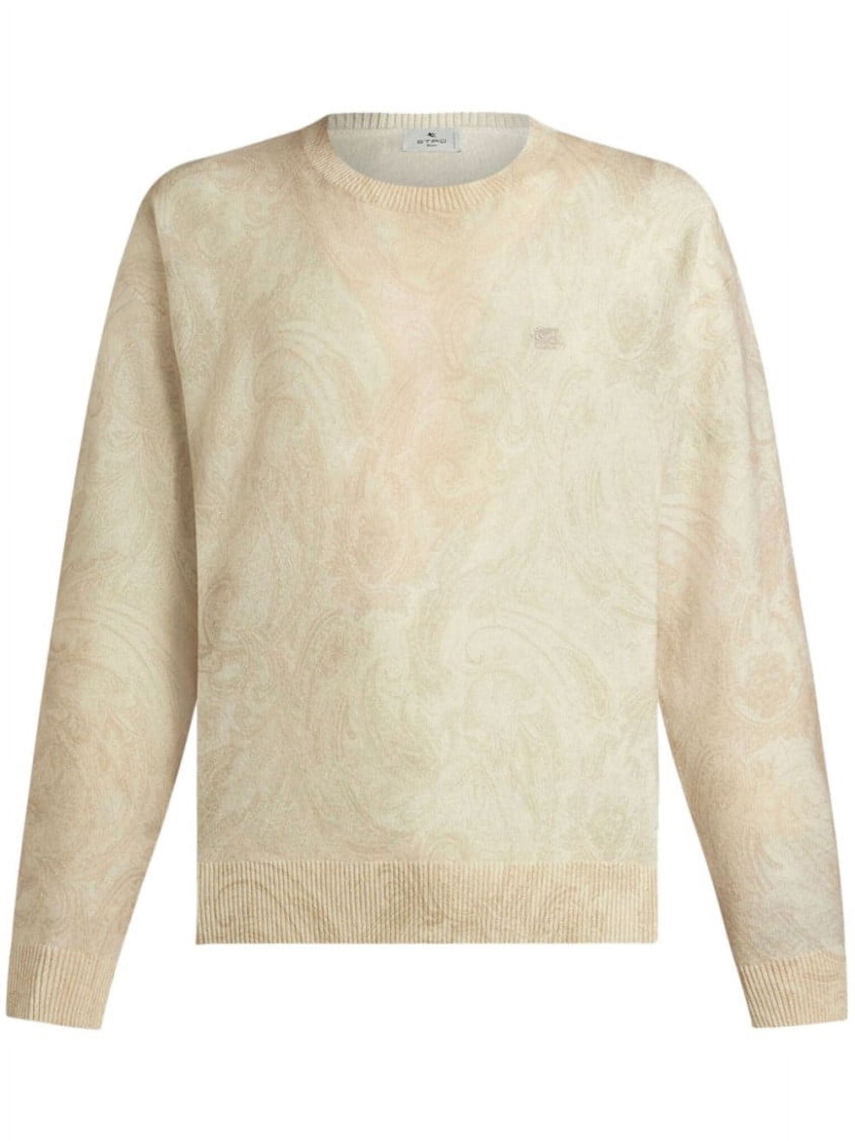 Etro Men's Beige Knitted Sweater Neutrals Sizes standard XXXS-7XL ...