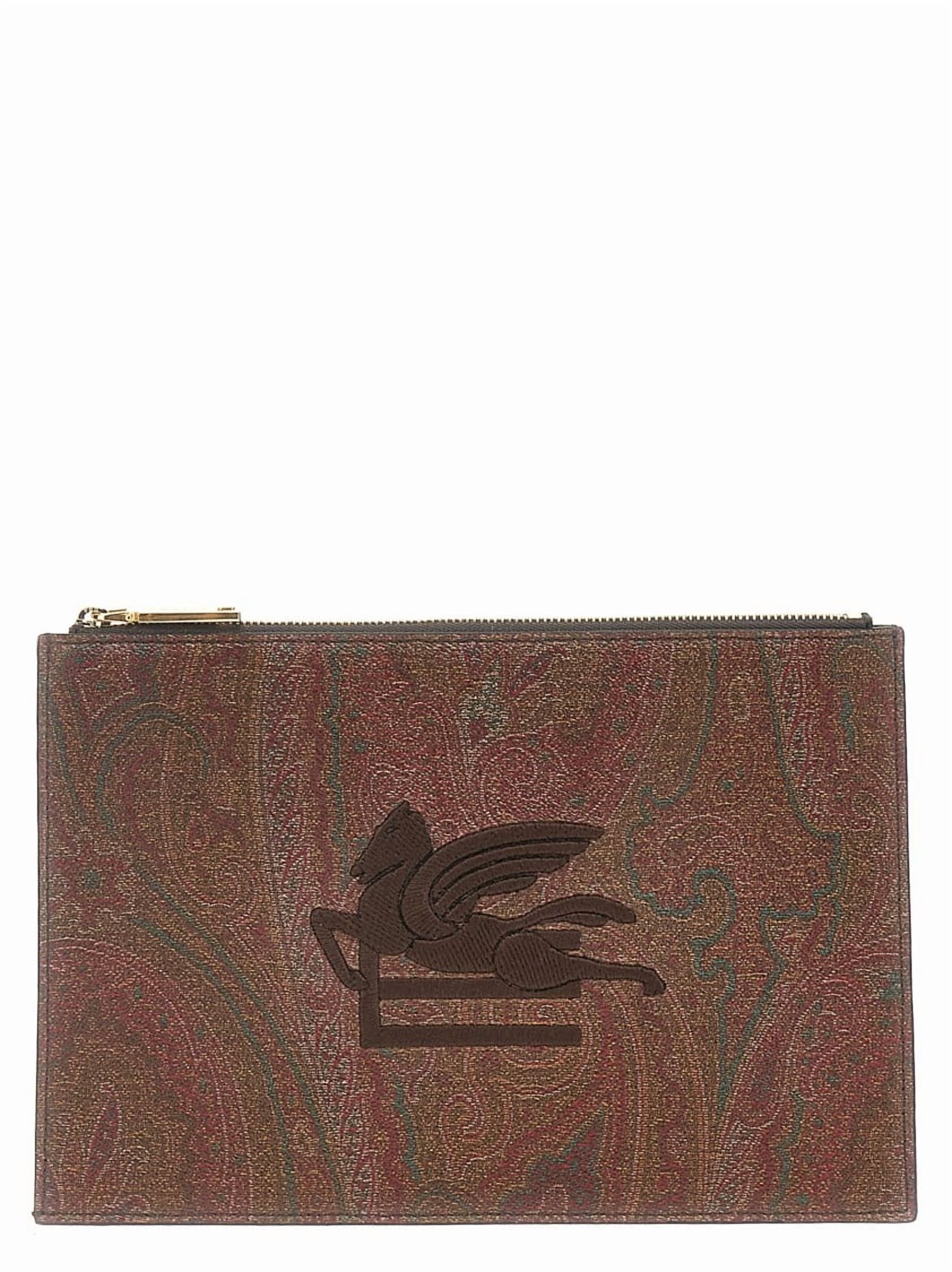 Etro Women's Medium 'Paisley' Clutch Bag Brown - Walmart.com