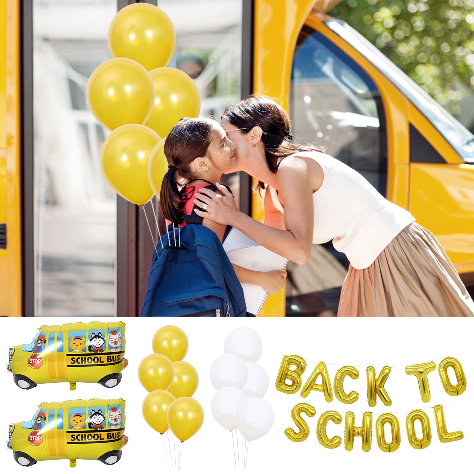 Etsjal Back To School Decorations Hanging Gold Party Decorations School ...