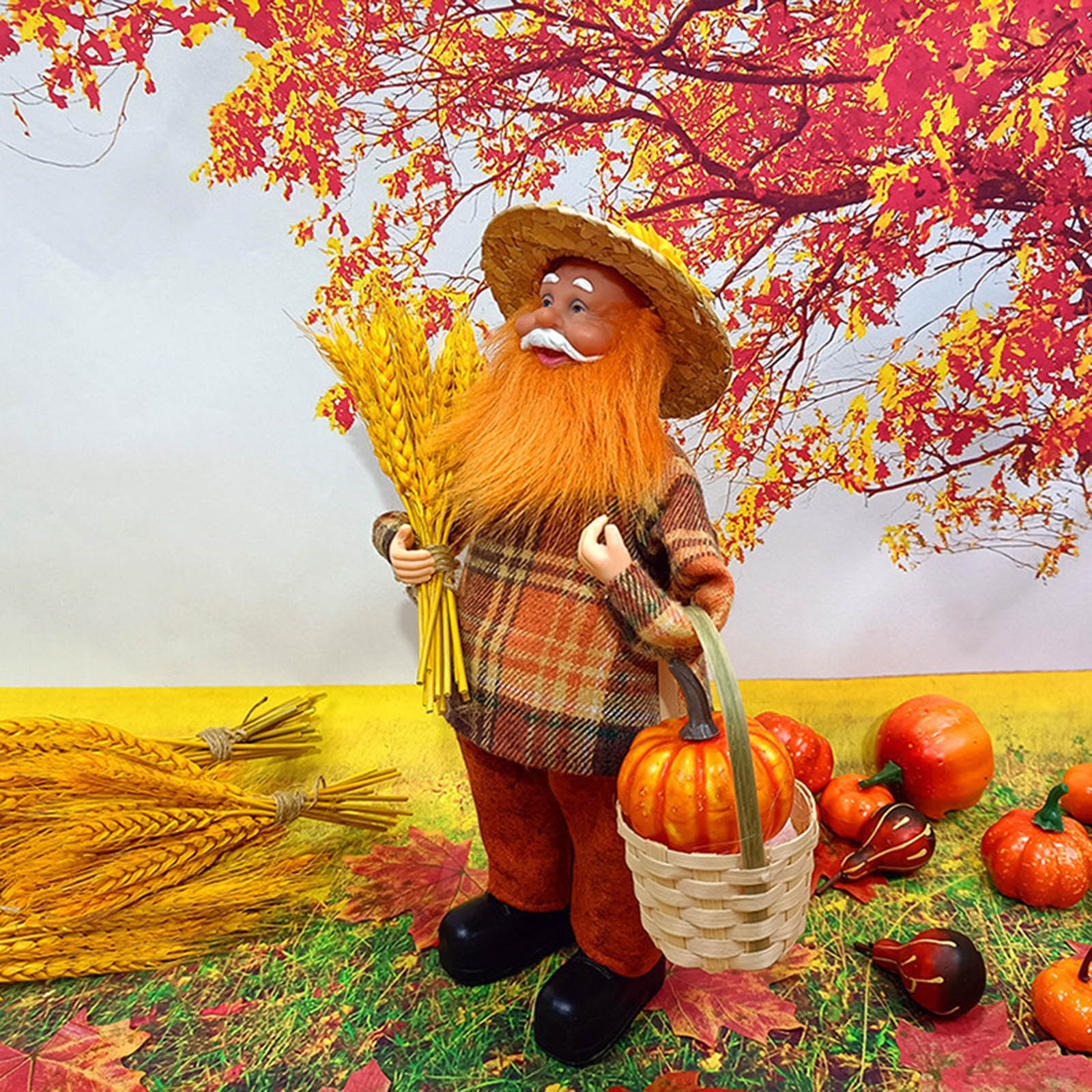 Etsjal Thanksgiving Decorations,Fall Table Decor,Thanksgiving Desktop ...