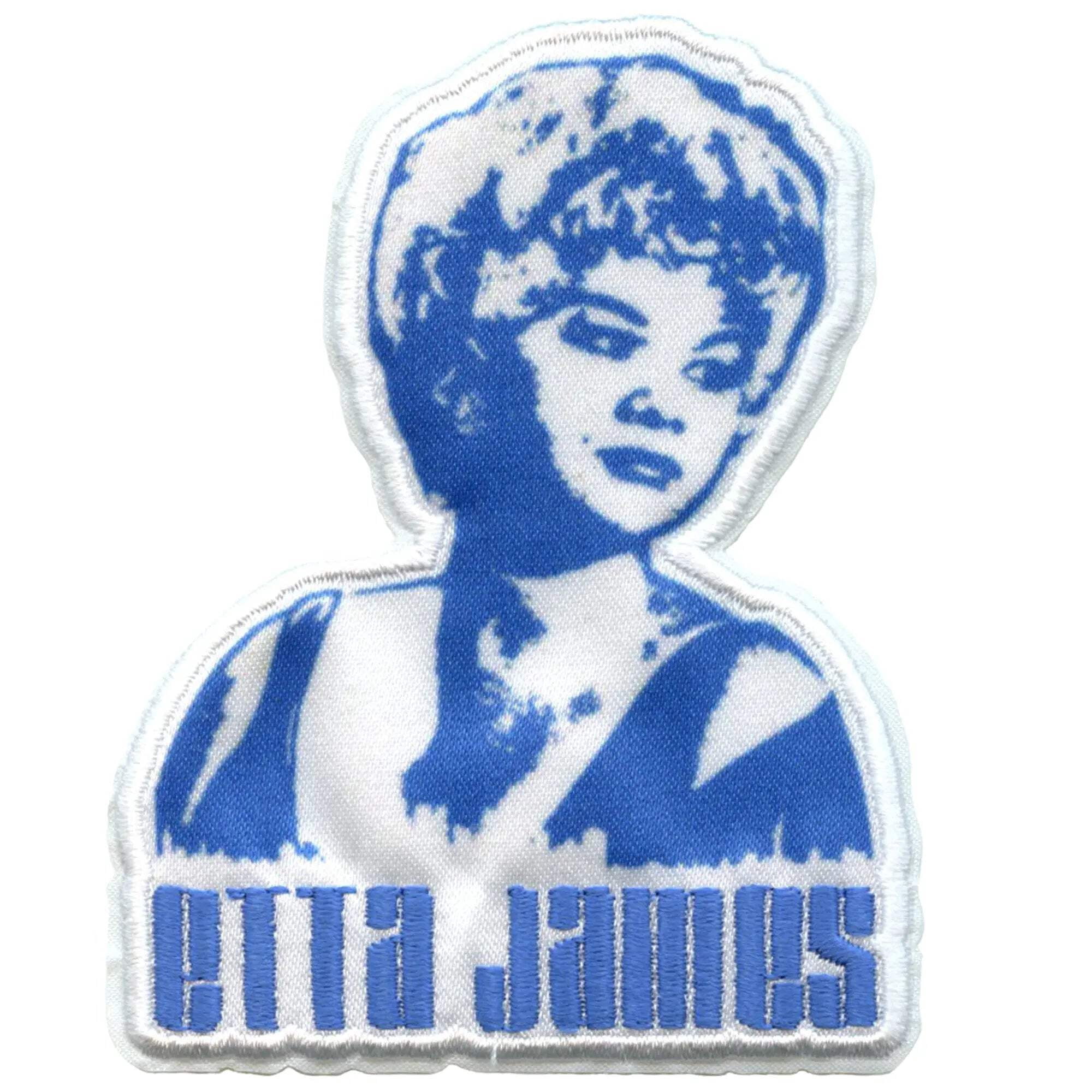 Etta James Stencil Patch Singer Songwriter Portrait Iron On - Walmart.com