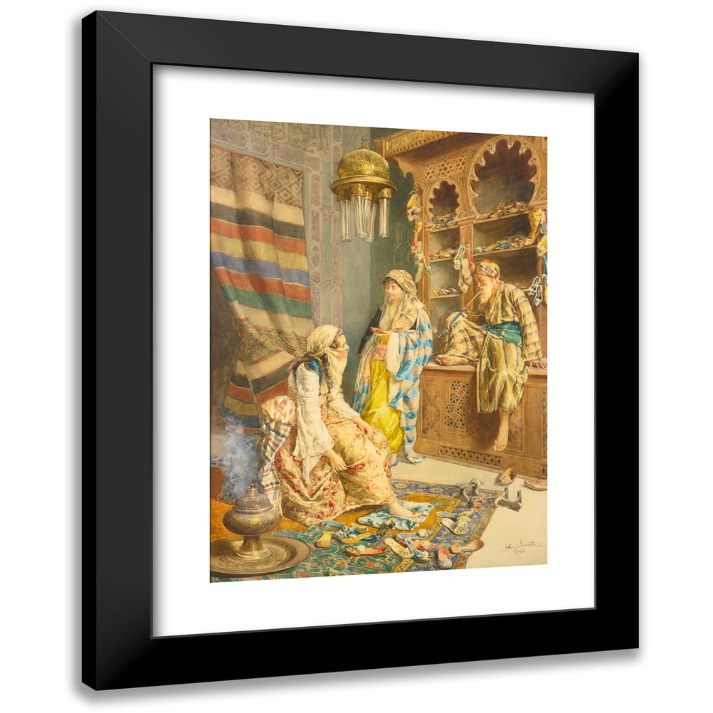 Ettore Simonetti 11x14 Black Modern Framed Museum Art Print Titled ...